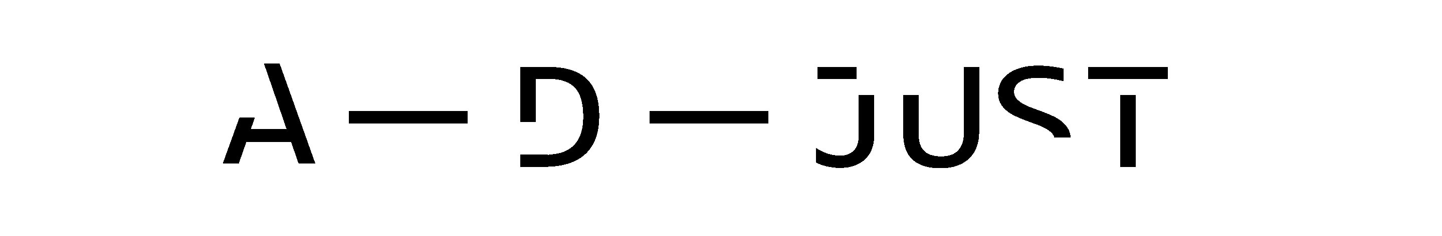 2，adjust-logo-final black – A-D-JUST